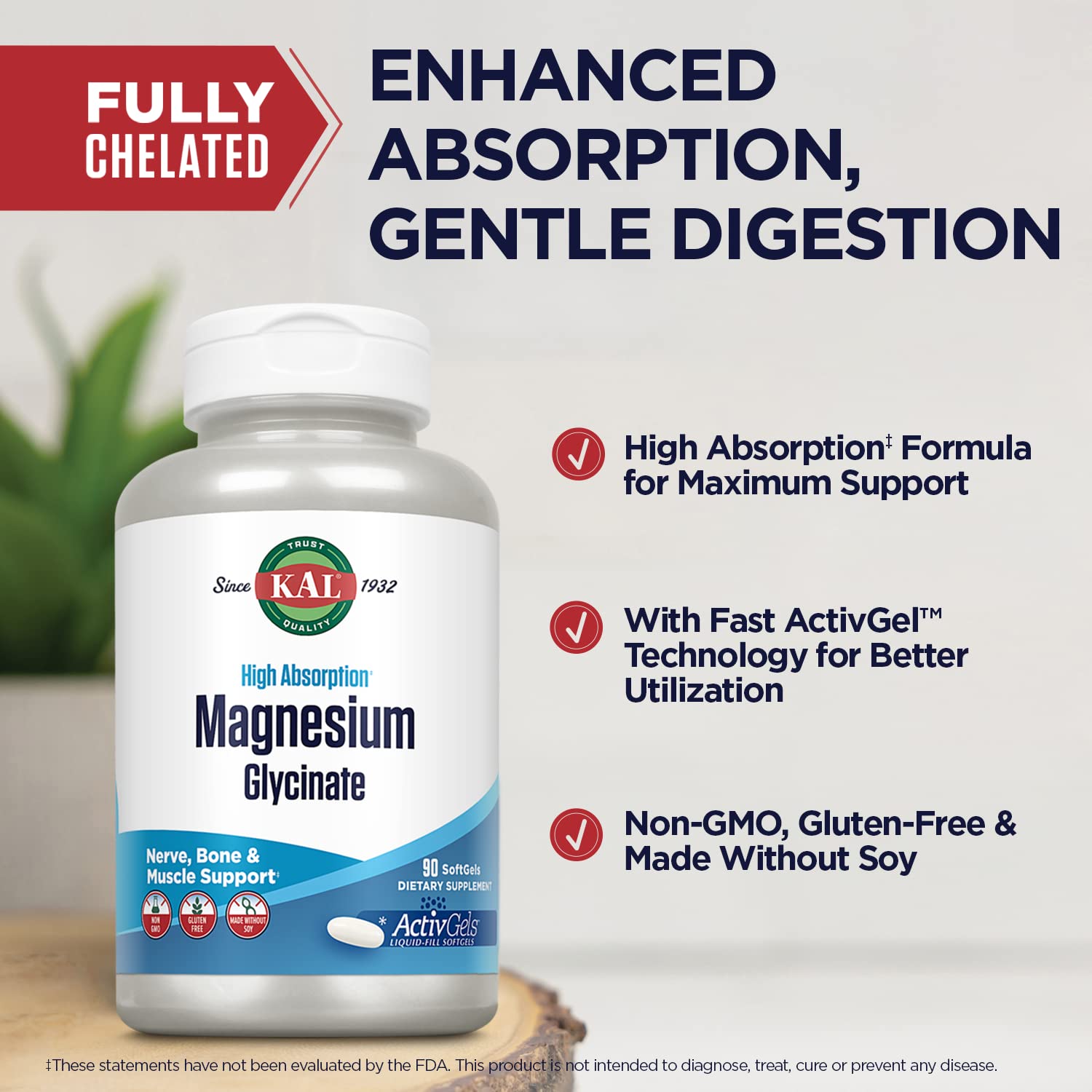 KAL magnesium glycinate benefits