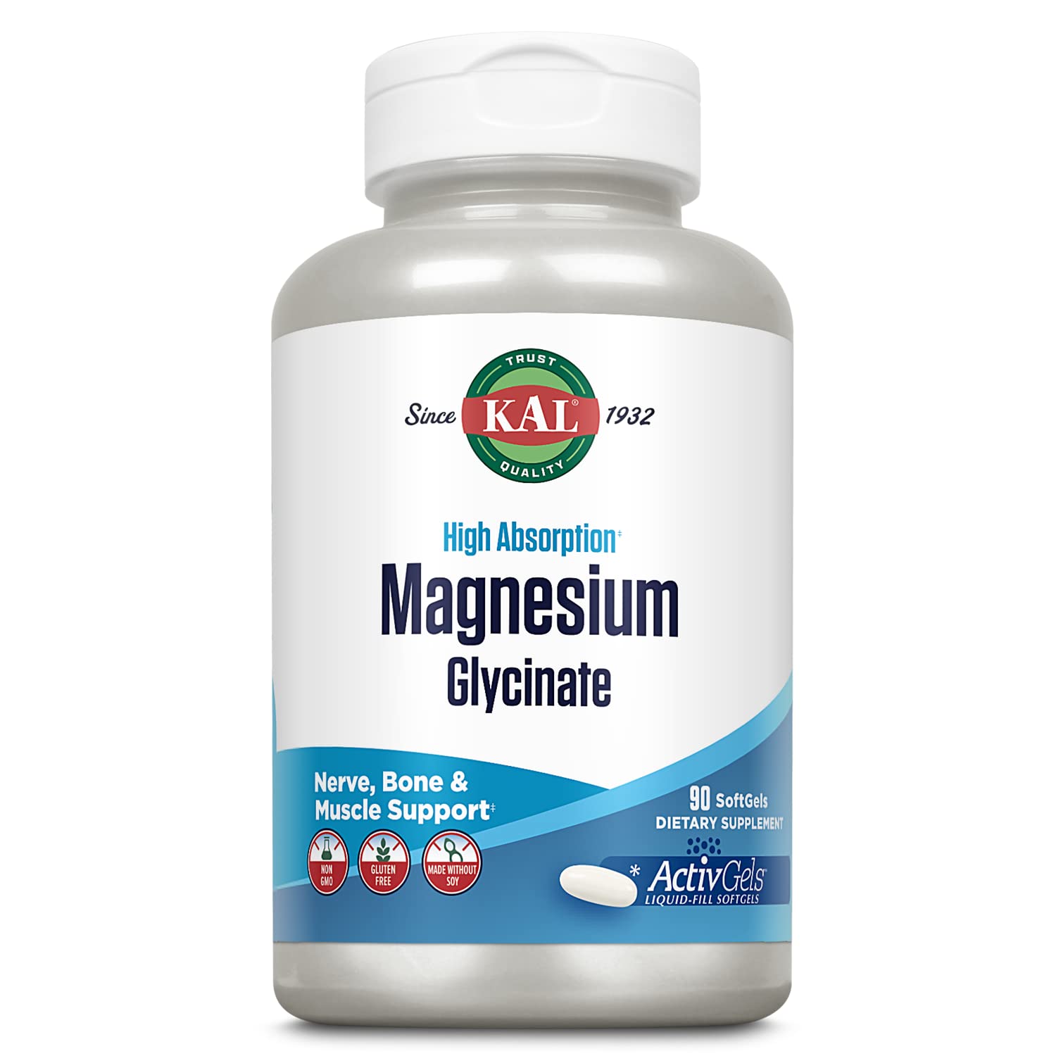 KAL magnesium glycinate softgels