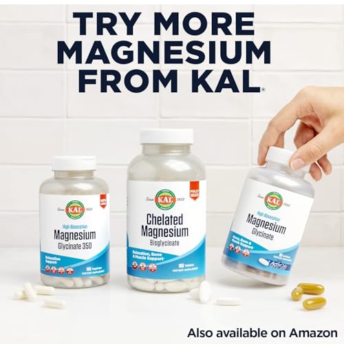 KAL magnesium malate 90 veg tabs
