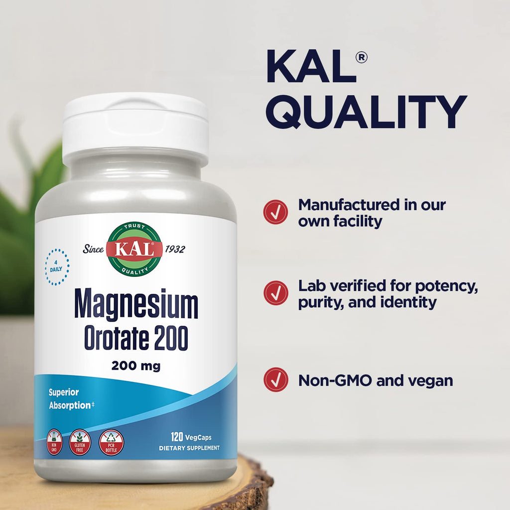 Kal magnesium orotate for muscle support