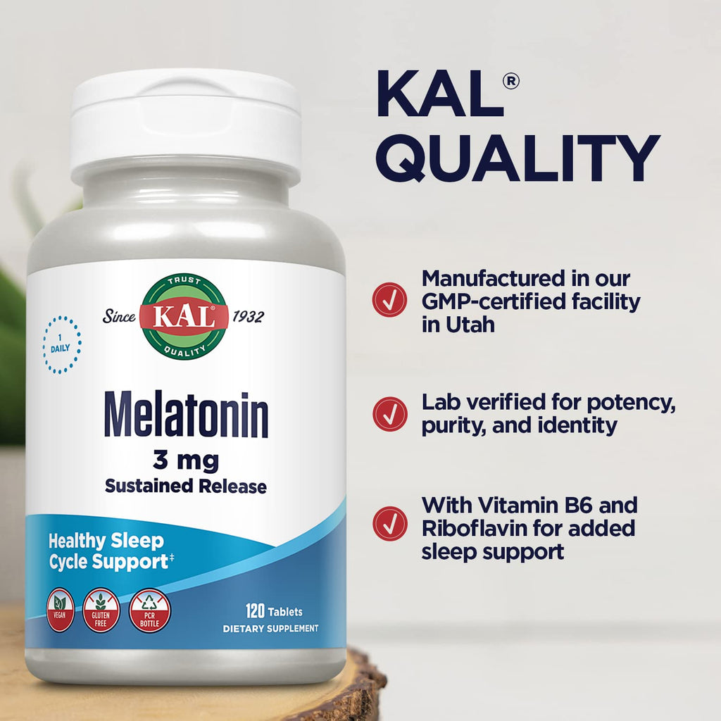 KAL melatonin for better sleep quality