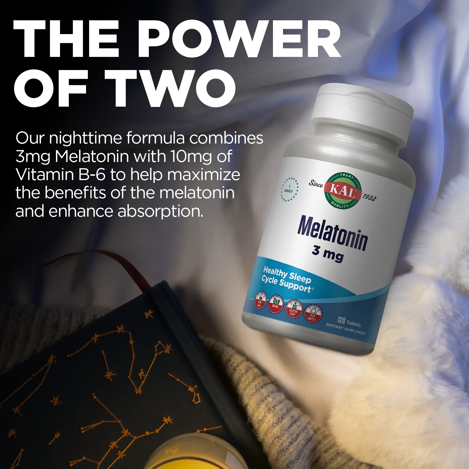 KAL melatonin for healthy sleep habits