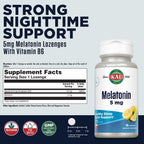 KAL melatonin for restful nights