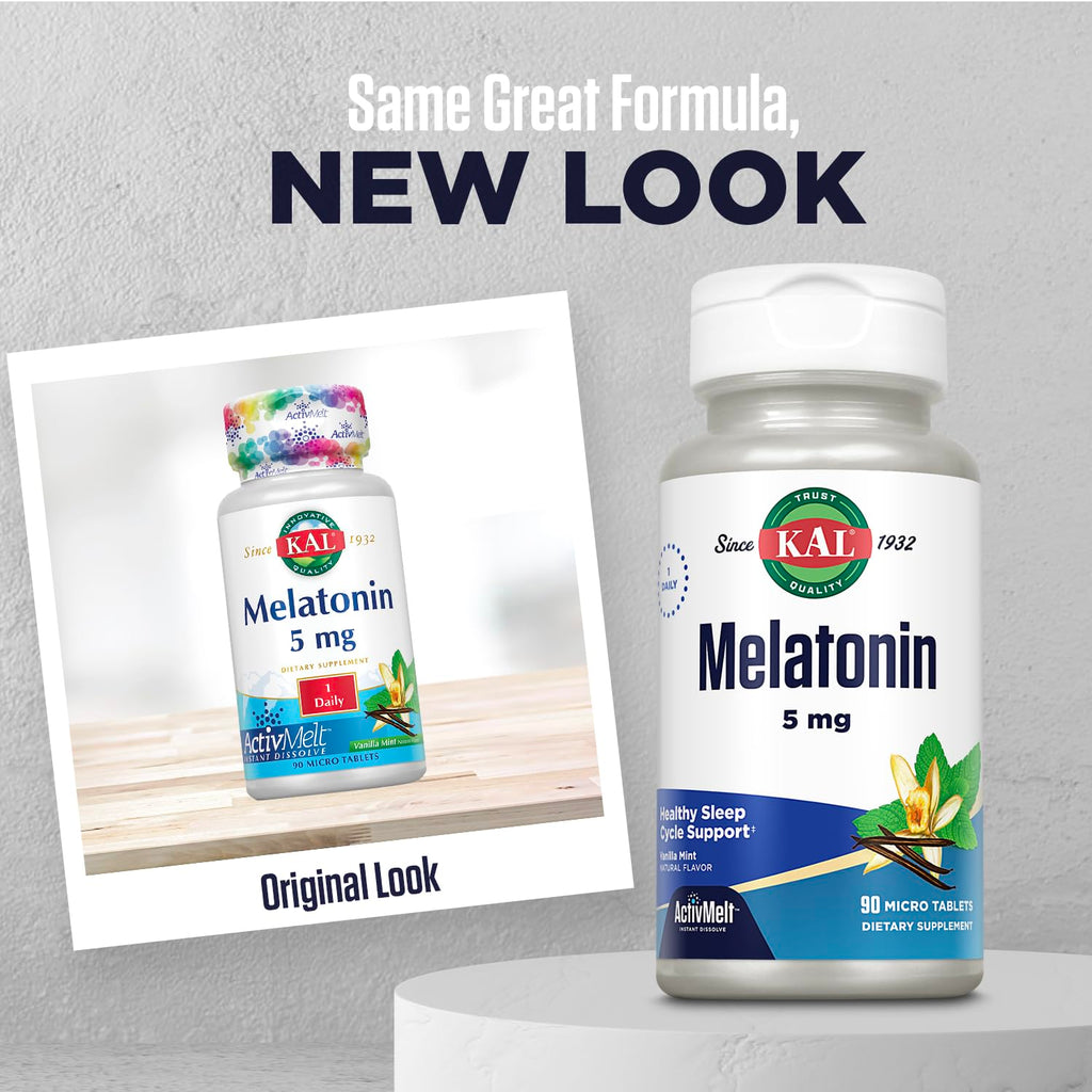 KAL melatonin for restful nights
