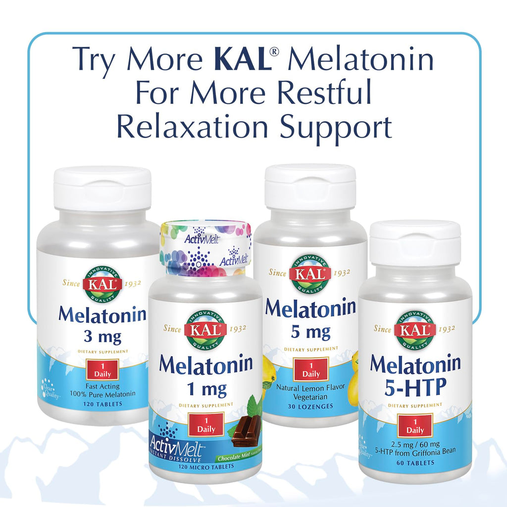 KAL melatonin supports sleep quality