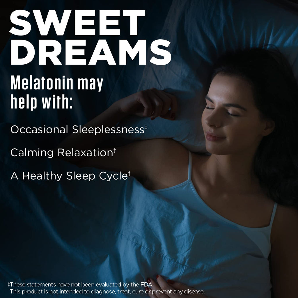 KAL Melatonin tablets for restful sleep