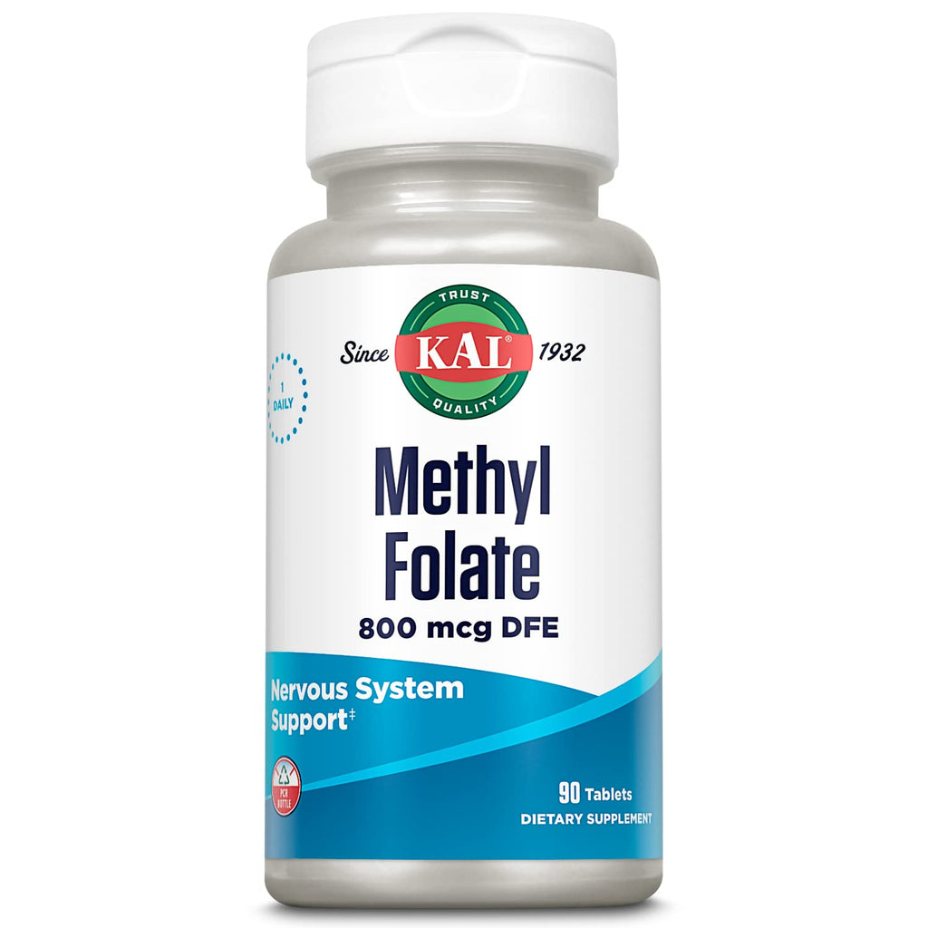 KAL methyl folate 800 mcg tablets