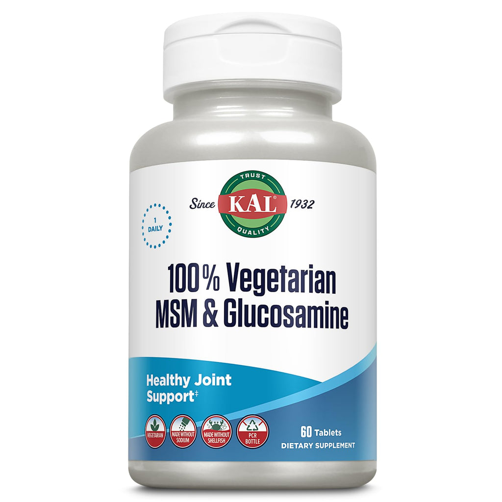 KAL MSM glucosamine joint support