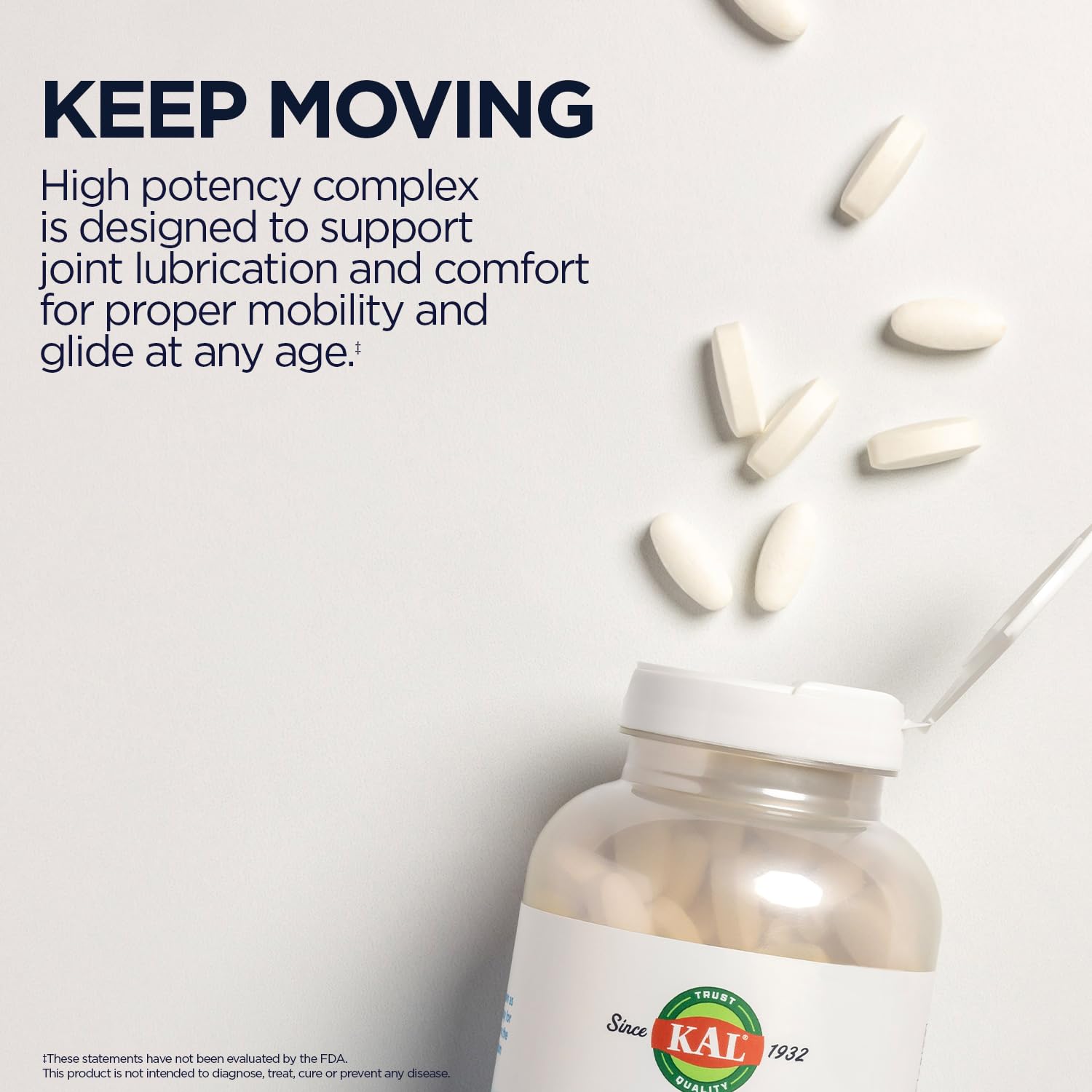 KAL MSM tablets for mobility