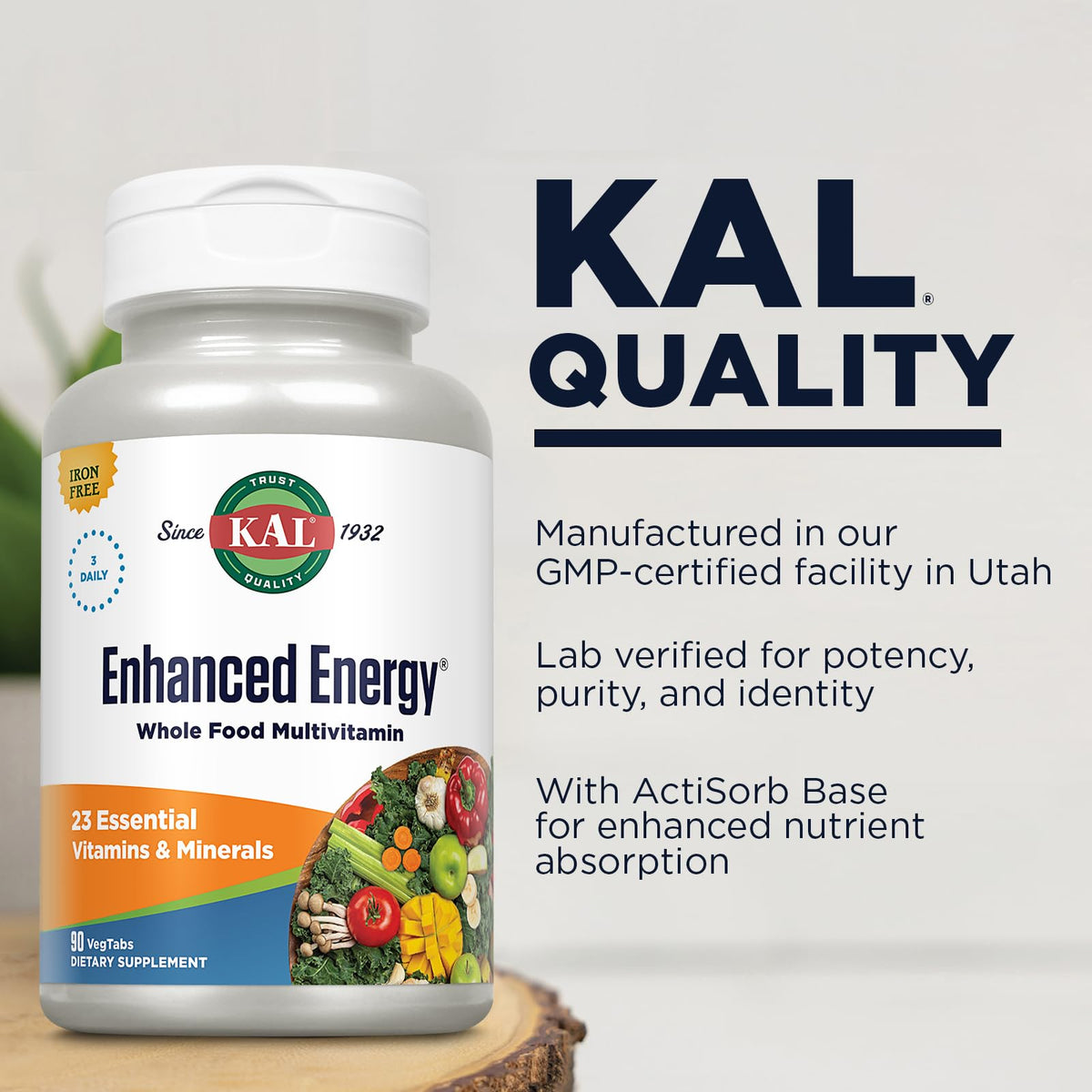 KAL multivitamins for active lifestyle