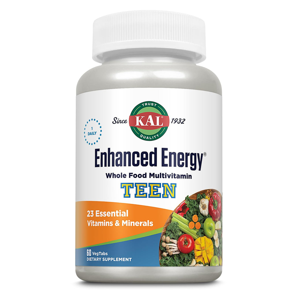 KAL multivitamins for teen energy