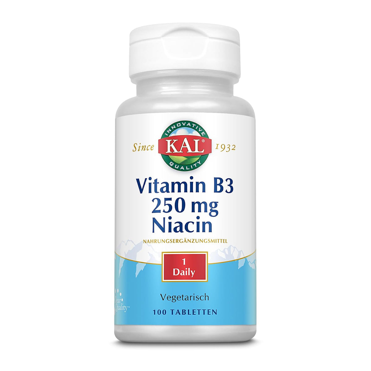 Kal Niacin 250 mg vitamin benefits