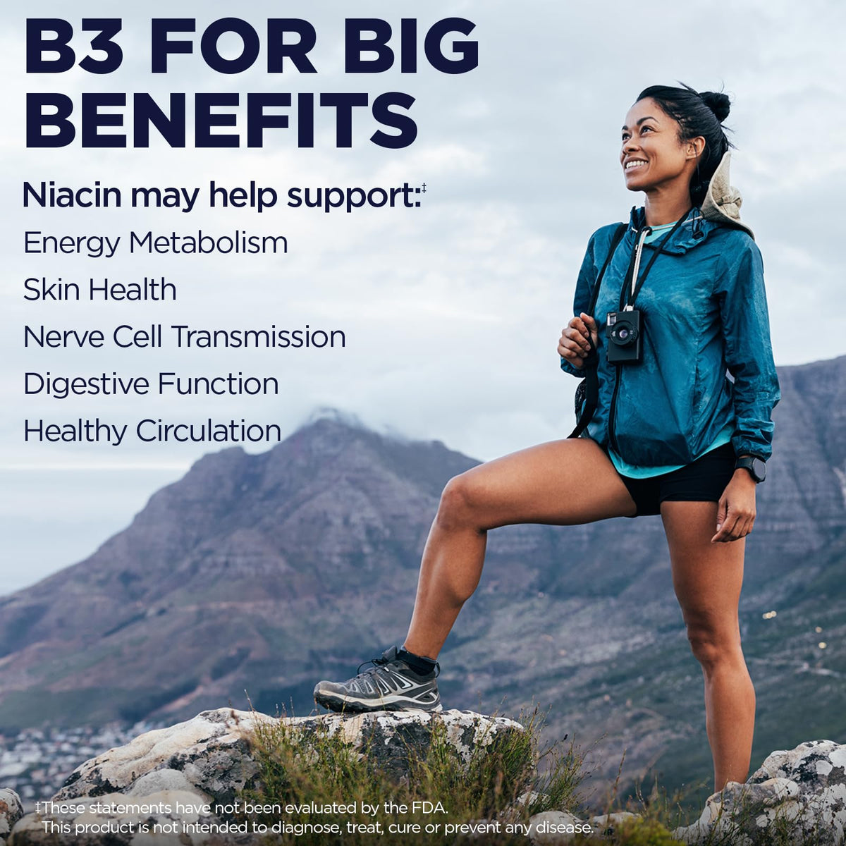 KAL Niacin promotes healthy skin