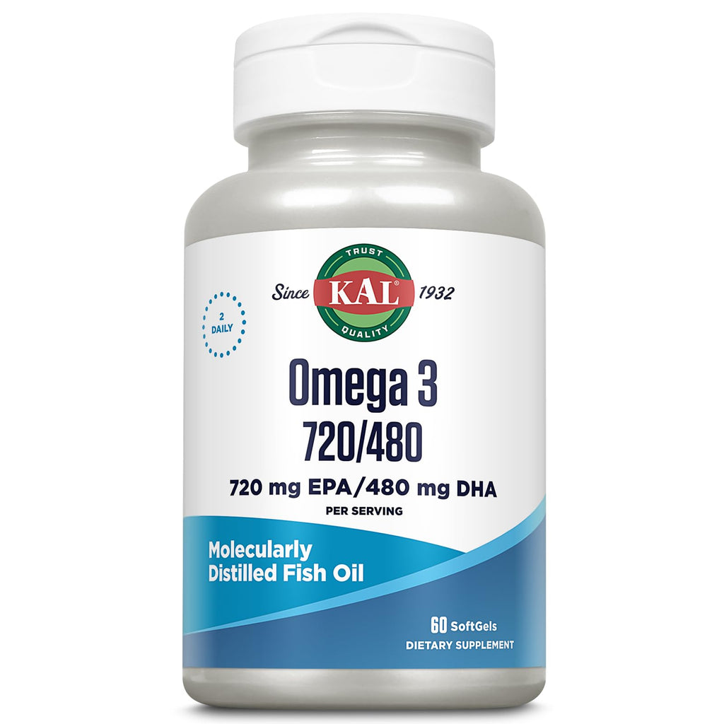 KAL Omega 3 fish oil softgels