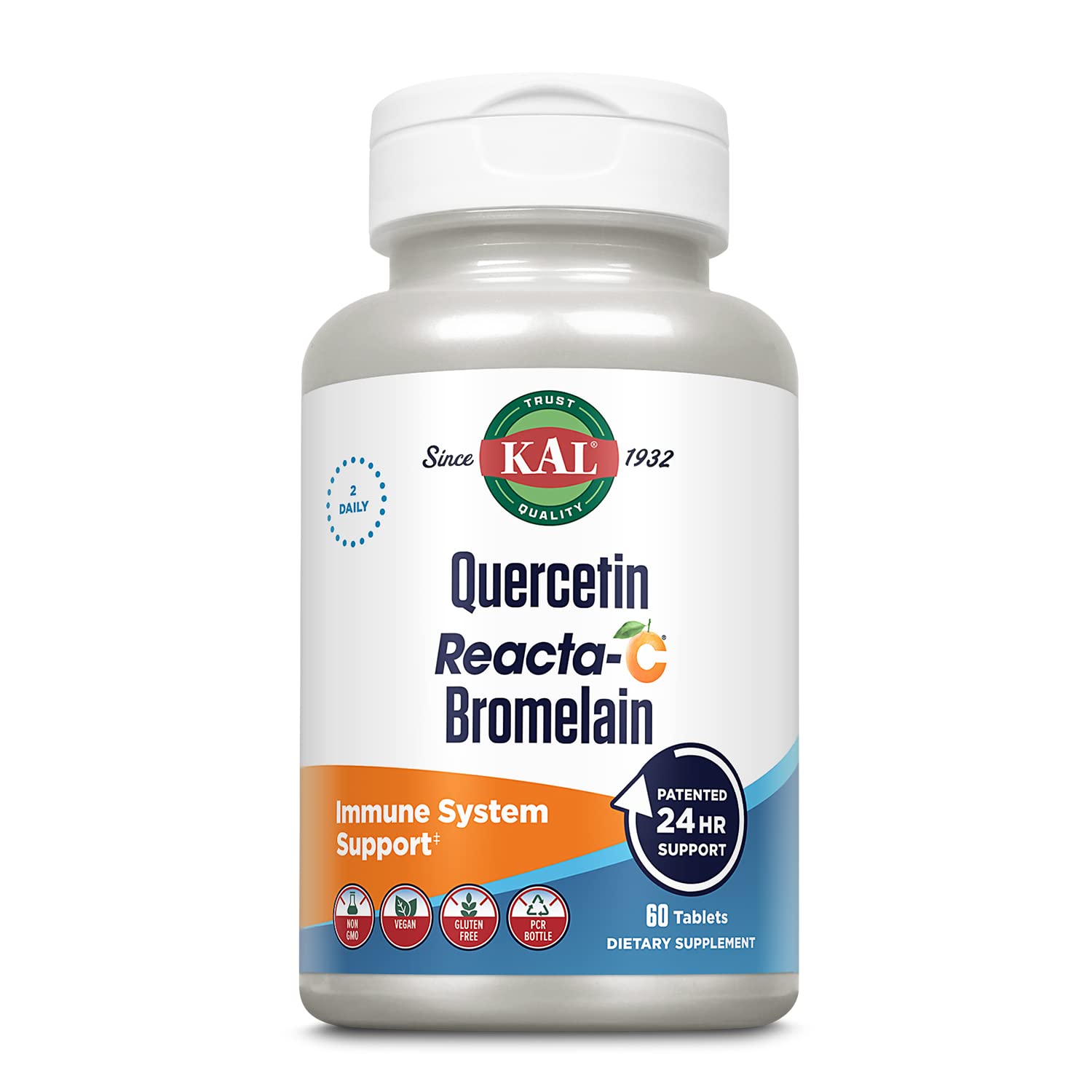 KAL Quercetin with Bromelain tablets