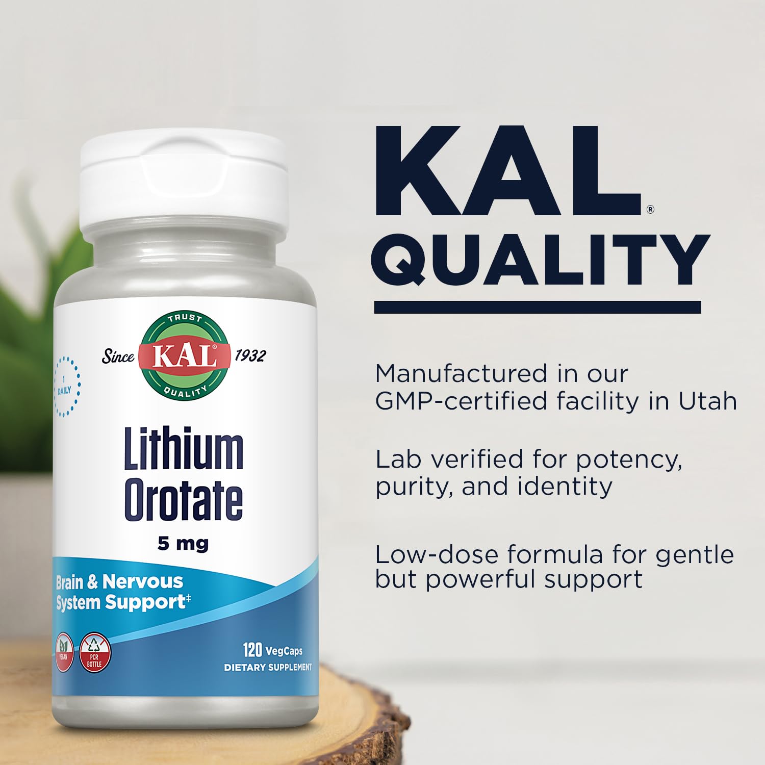 KAL vegcaps for mental clarity
