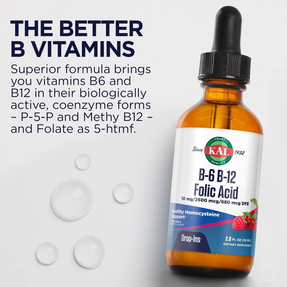 KAL vitamin B-6 & B-12 drops