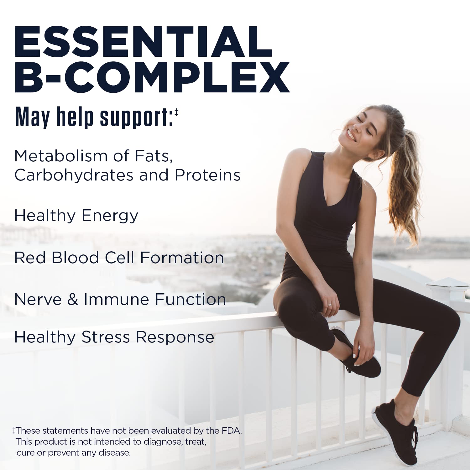 KAL vitamin b complex supports energy