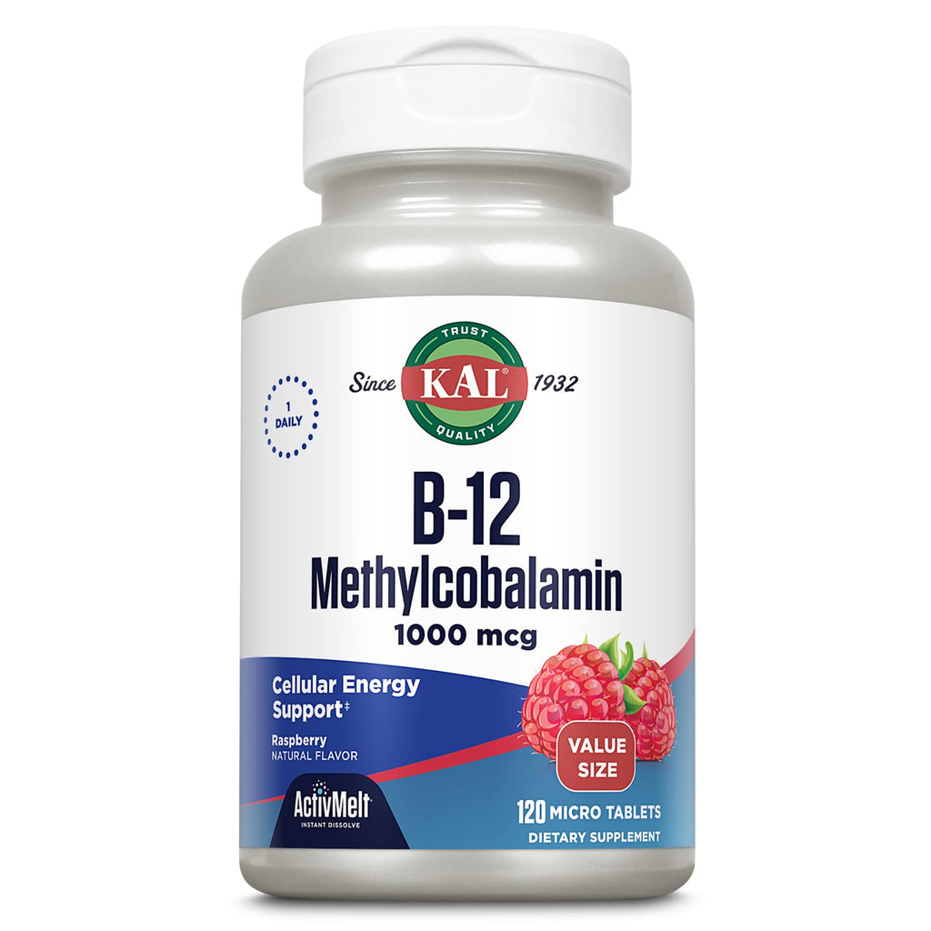 KAL vitamin B12 methylcobalamin supplement