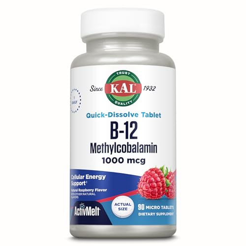 KAL vitamin B12 methylcobalamin tablets