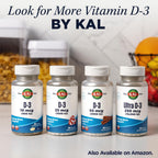 KAL Vitamin D3 60 servings bottle
