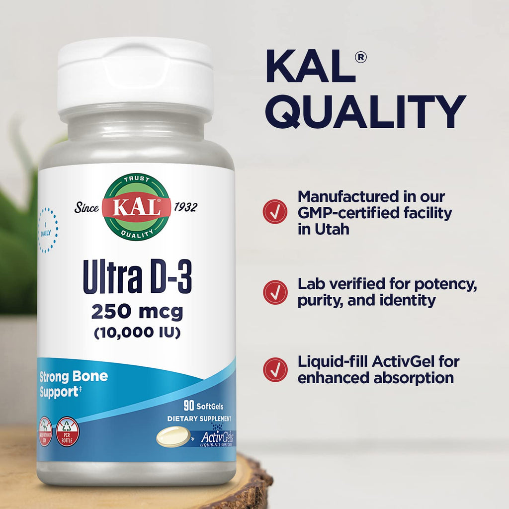 KAL vitamin D3 for mood enhancement