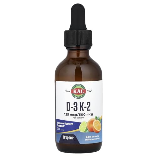 Kal vitamin D3 K2 citrus drops