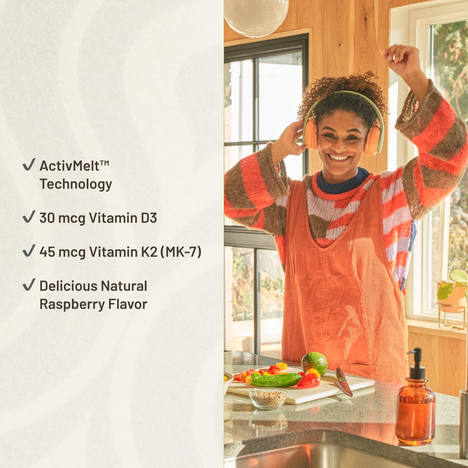 KAL vitamin D3 K2 for immune support