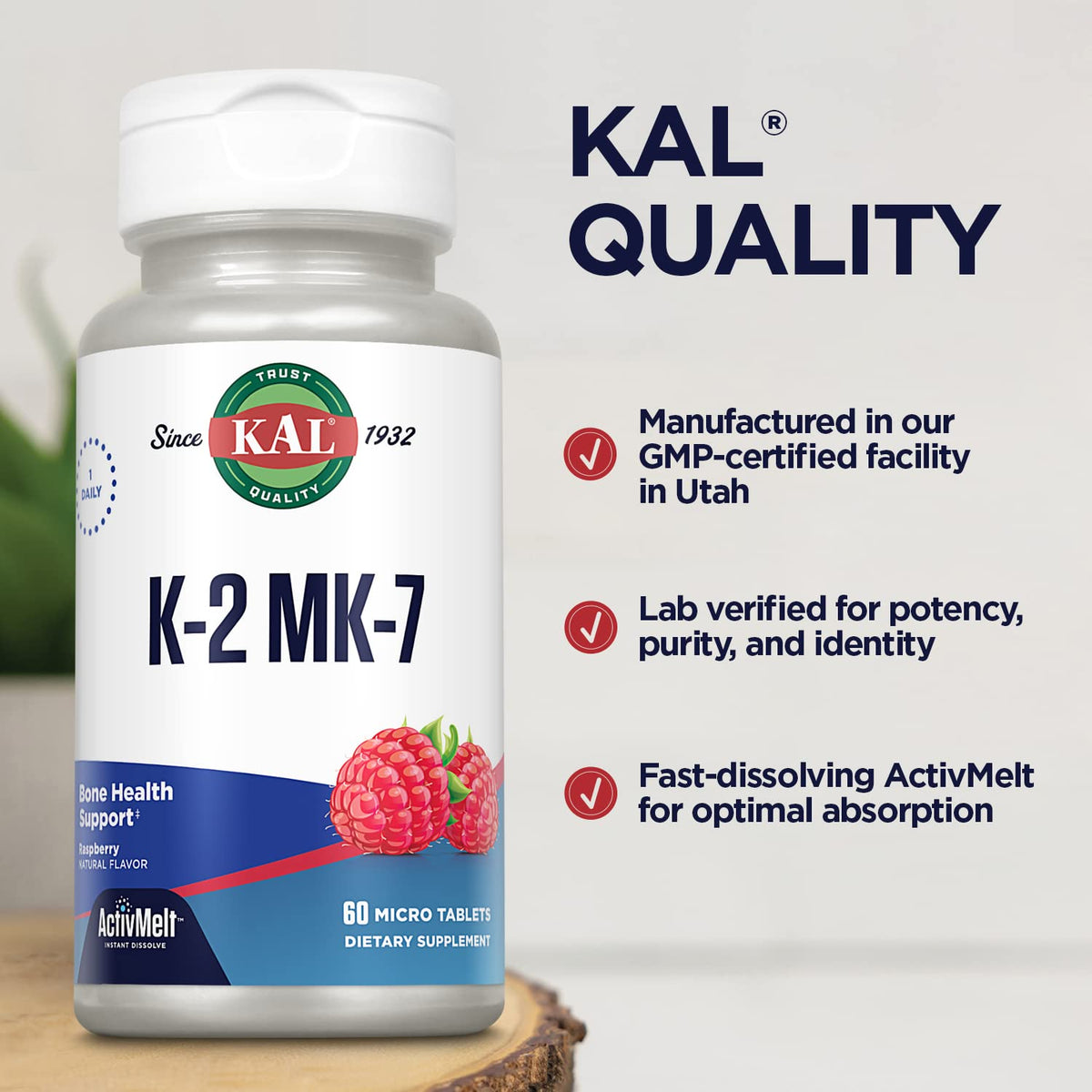 KAL vitamin K2 for heart health