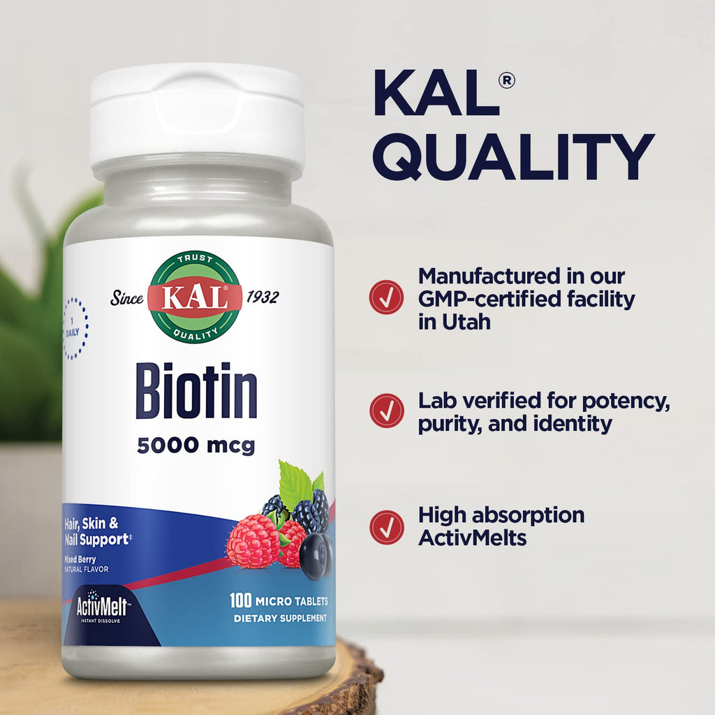 KAL vitamins for nail strength
