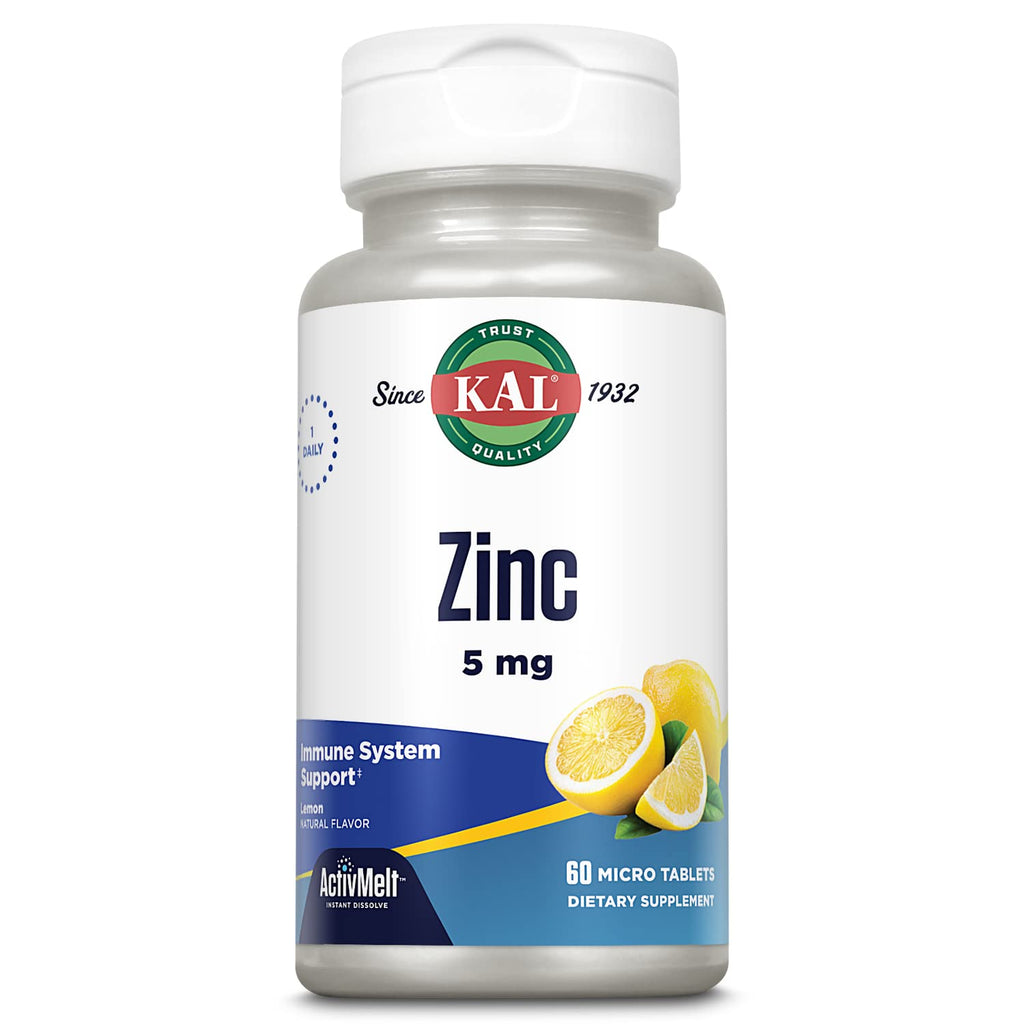 KAL Zinc 5mg immune support