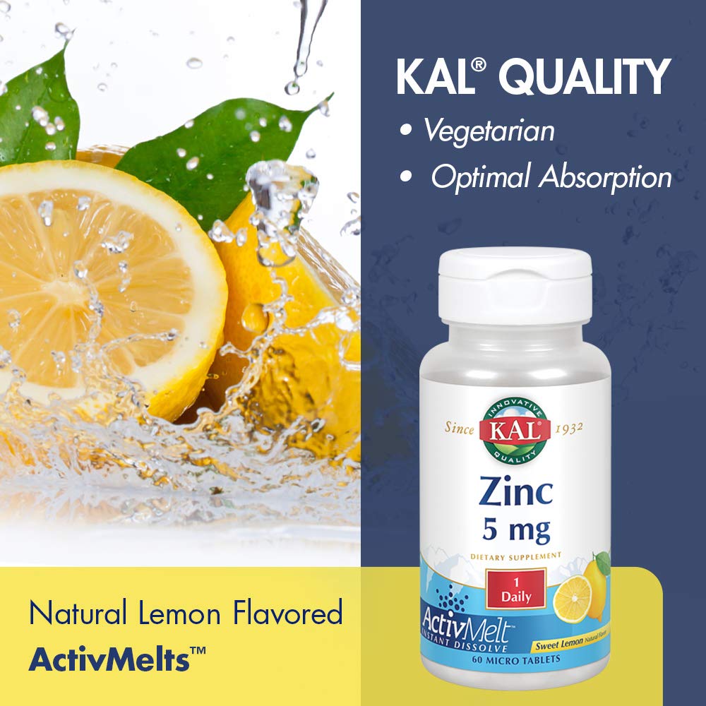 Kal zinc for better skin health