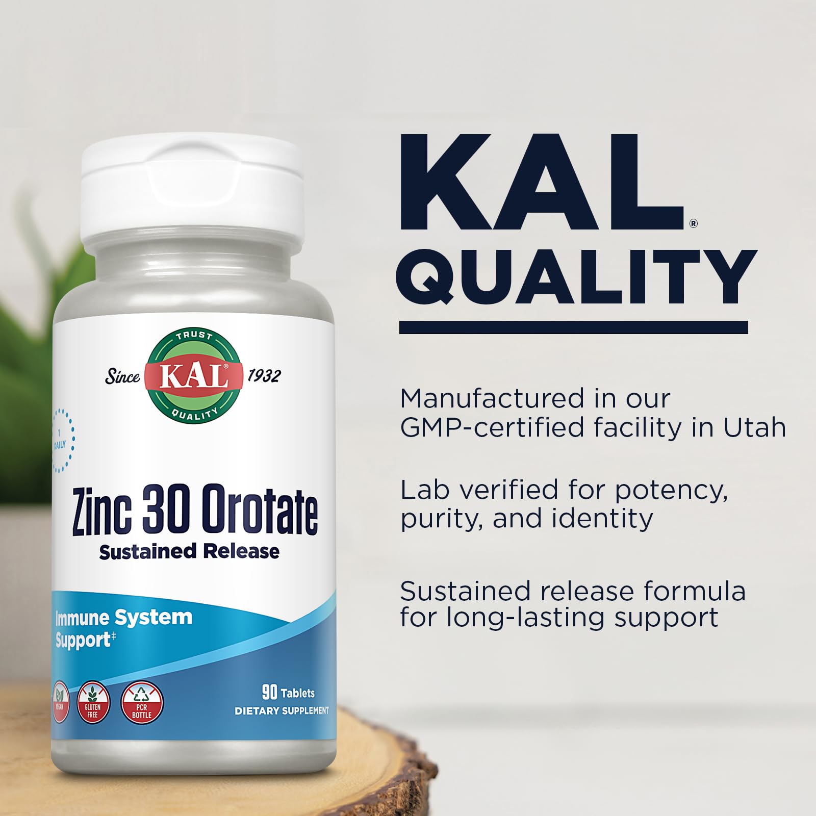 KAL Zinc for daily wellness