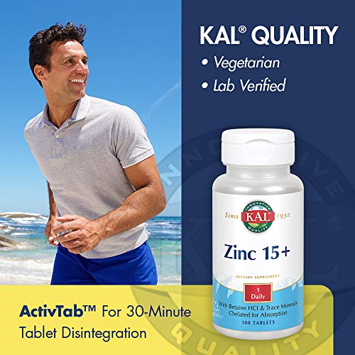 Kal Zinc for skin health benefits
