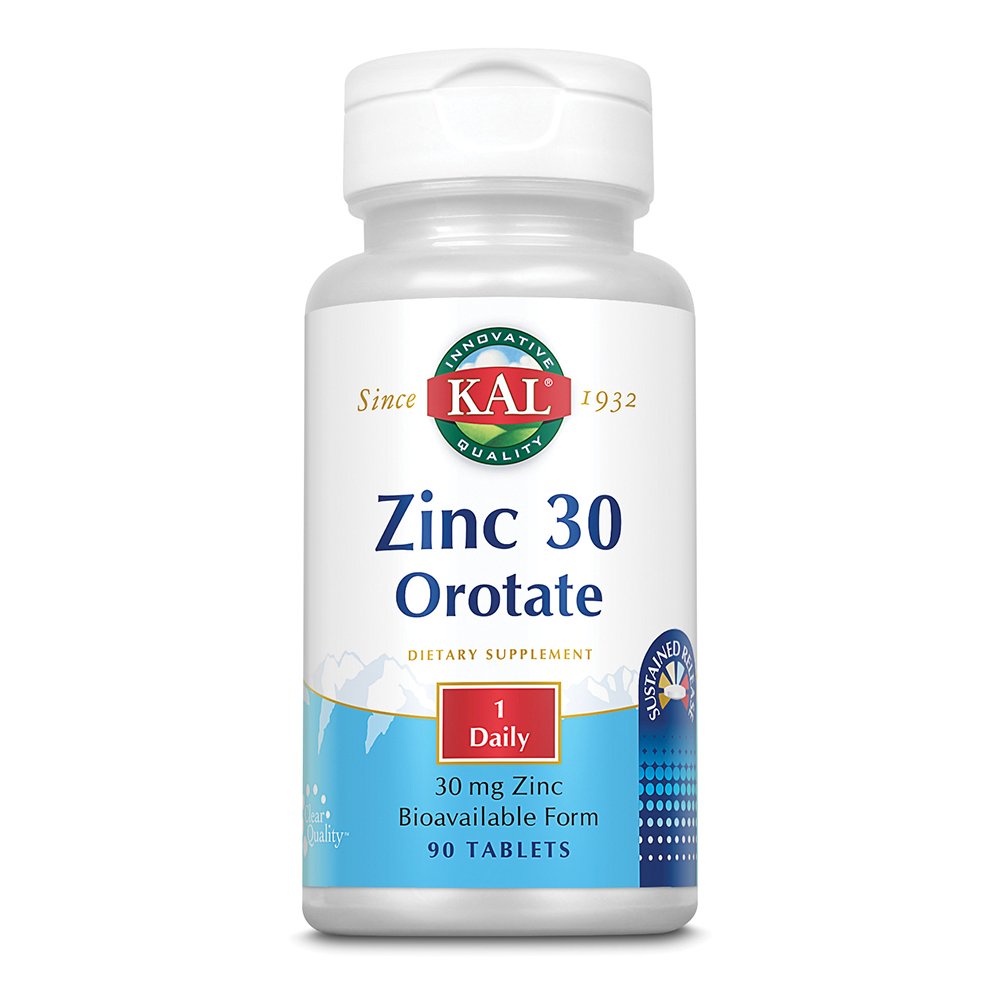 KAL Zinc Orotate 30mg tablets
