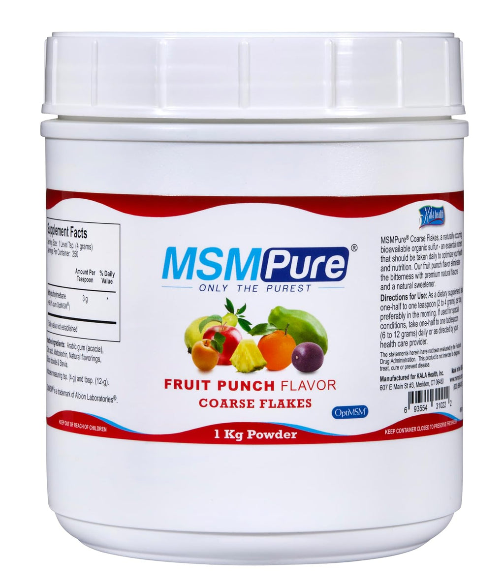 KALA HEALTH fruit punch msm powder