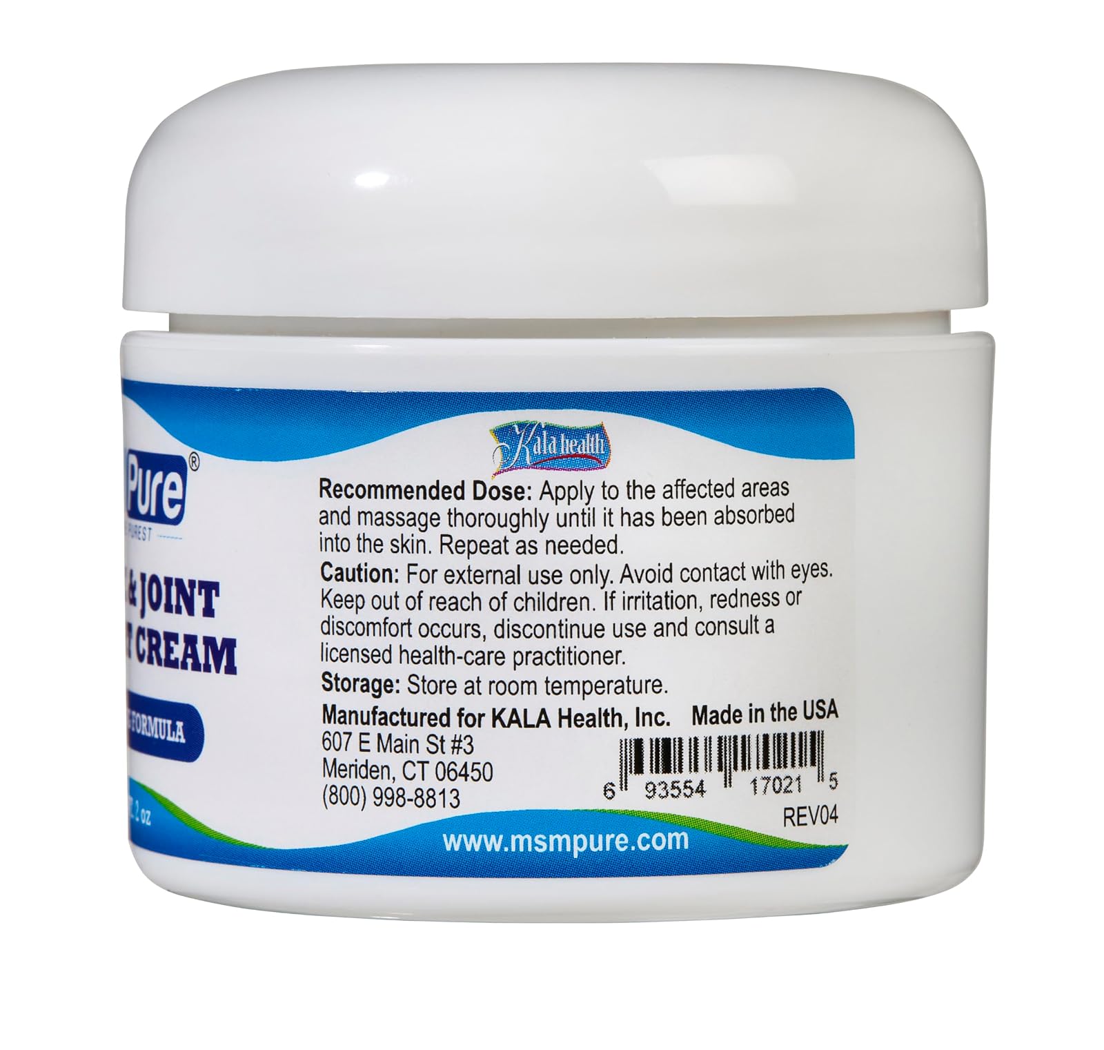KALA HEALTH msm cream for better sleep
