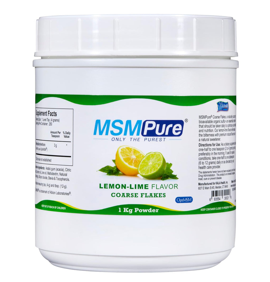 KALA HEALTH MSM lemon lime powder
