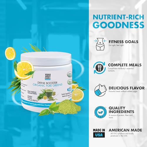 kale and barley grass powder