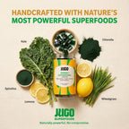 Kale and super greens vitamin supplement