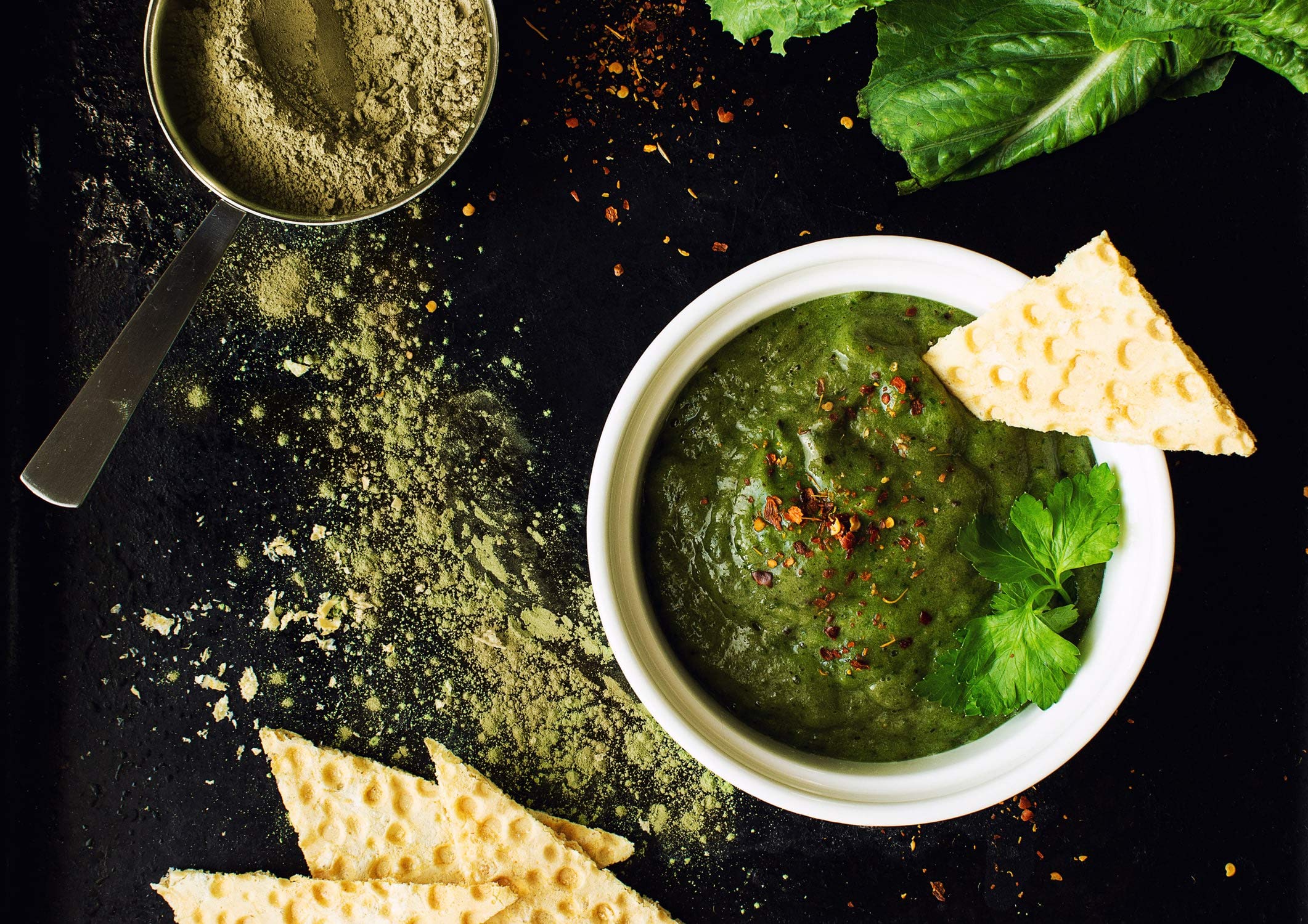 Kale sprout powder for immune support