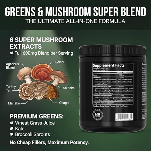 Kale superfood powder supplement