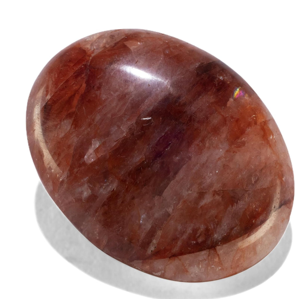 KALIFANO Fire Quartz Palm Stone healing properties