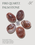 KALIFANO palm stone for stress relief