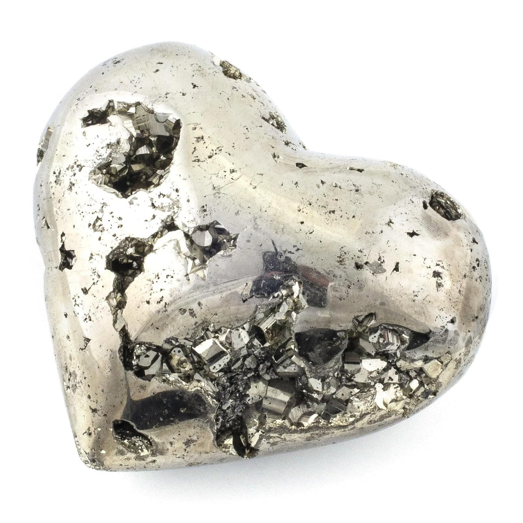 KALIFANO pyrite heart cluster healing