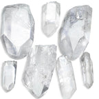 KALIFANO raw Lemurian crystal bundle