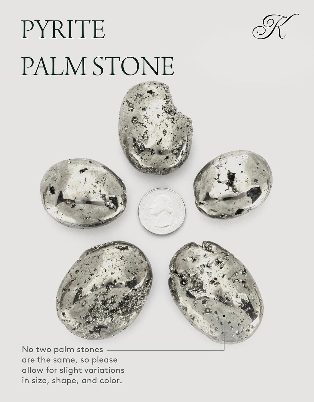 KALIFANO worry stone for meditation