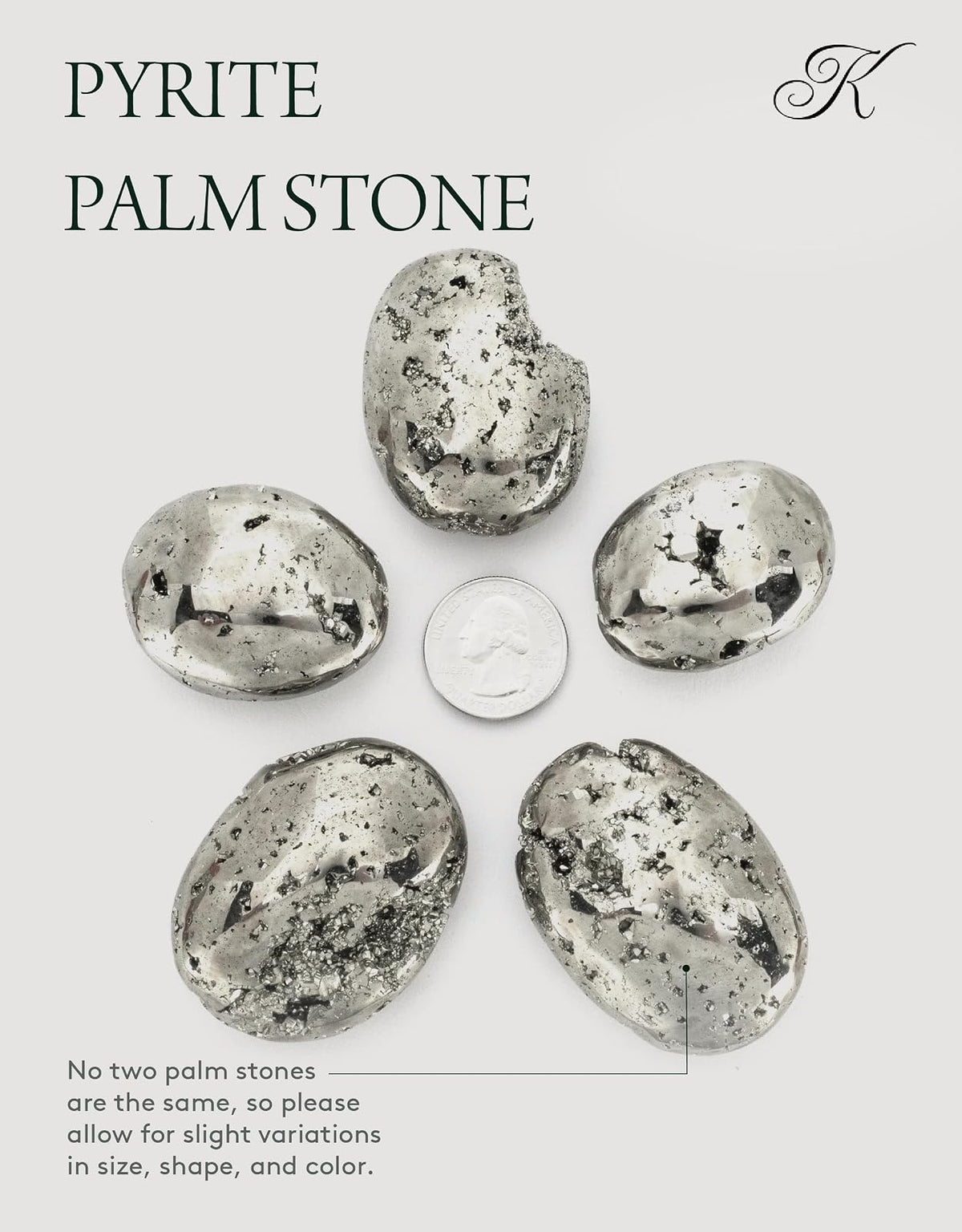KALIFANO worry stone for meditation