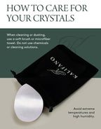 KALIFANO worry stone with information card