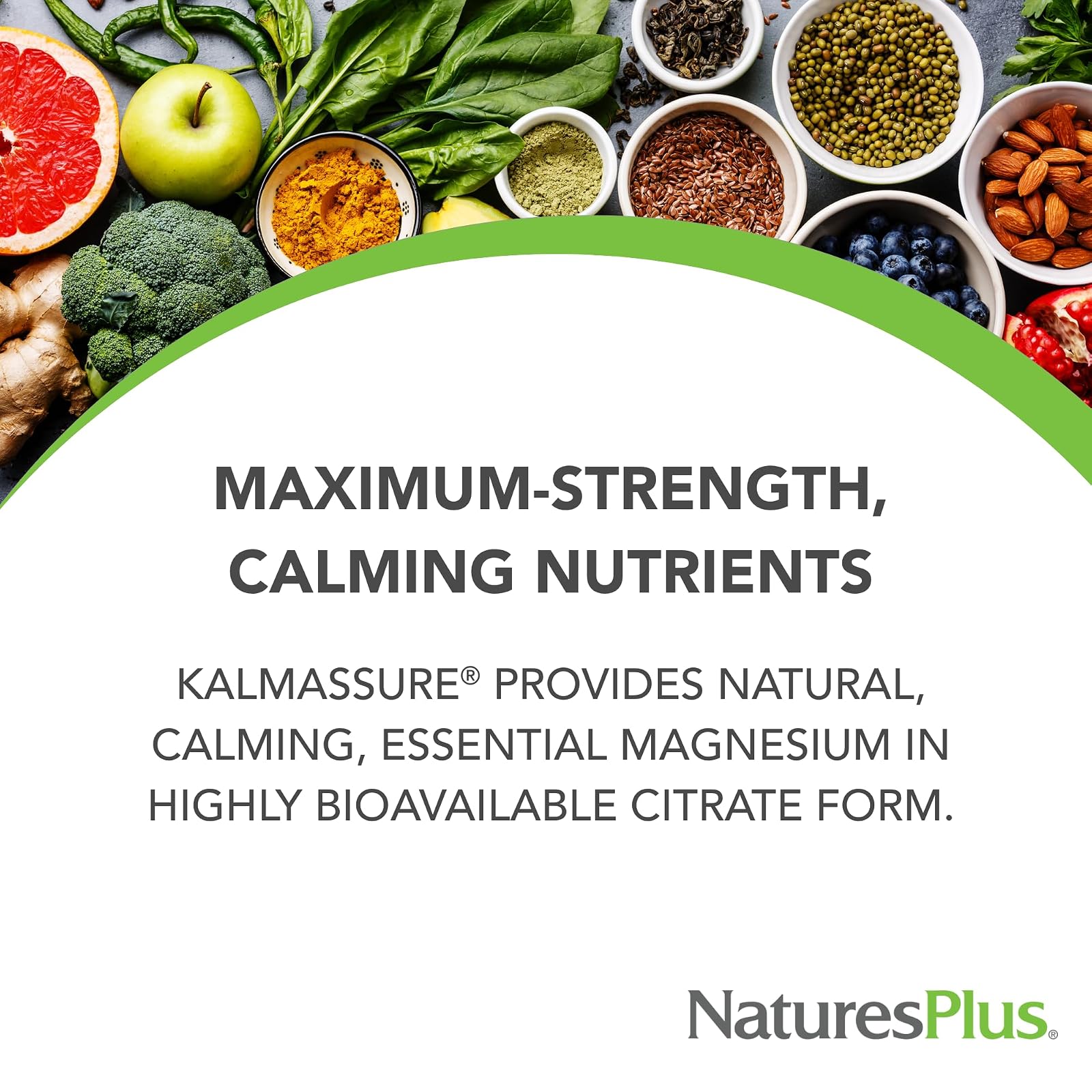 Kalmassure magnesium capsules for relaxation